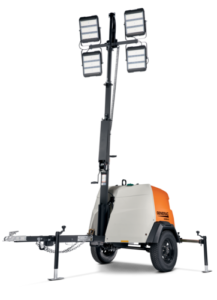 Generac MLTS LED portable light tower - Halibrite Airport Lighting