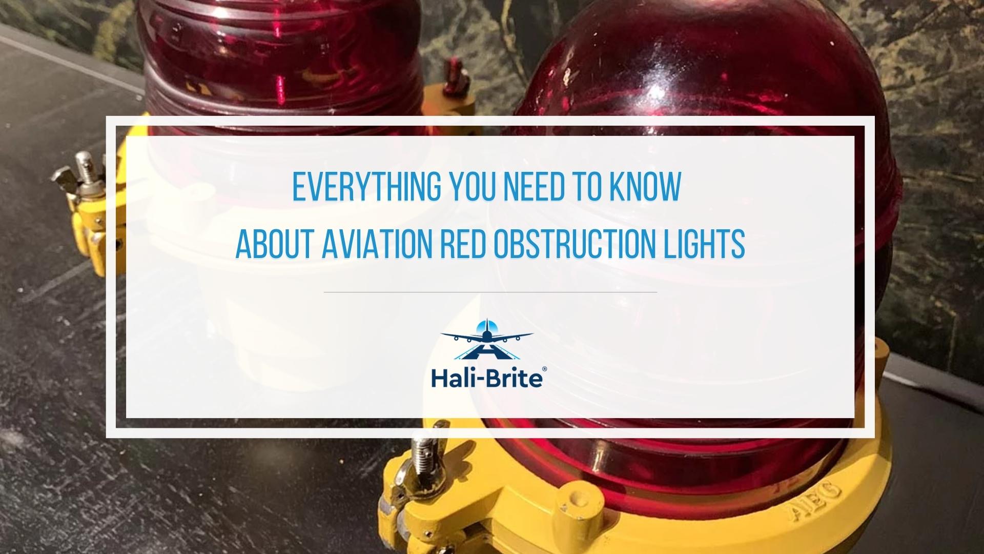 Aviation Red Obstruction Lights | Shelly Lighting